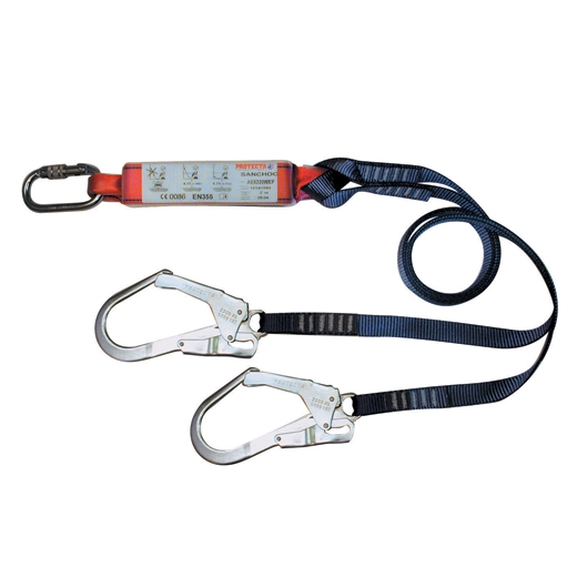 Protecta Sanchoc 25mm Webbing Twin Leg Lanyards