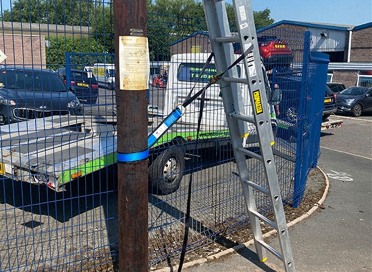 CSS Worksafe Webbing Girder Loop, 100cm, with Choke Back Ability