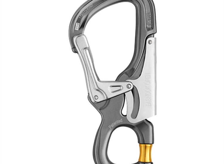 Petzl EASHOOK OPEN Connector With Gated Connection Point