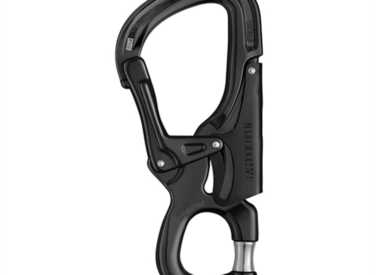 Petzl EASHOOK OPEN Connector With Gated Connection Point